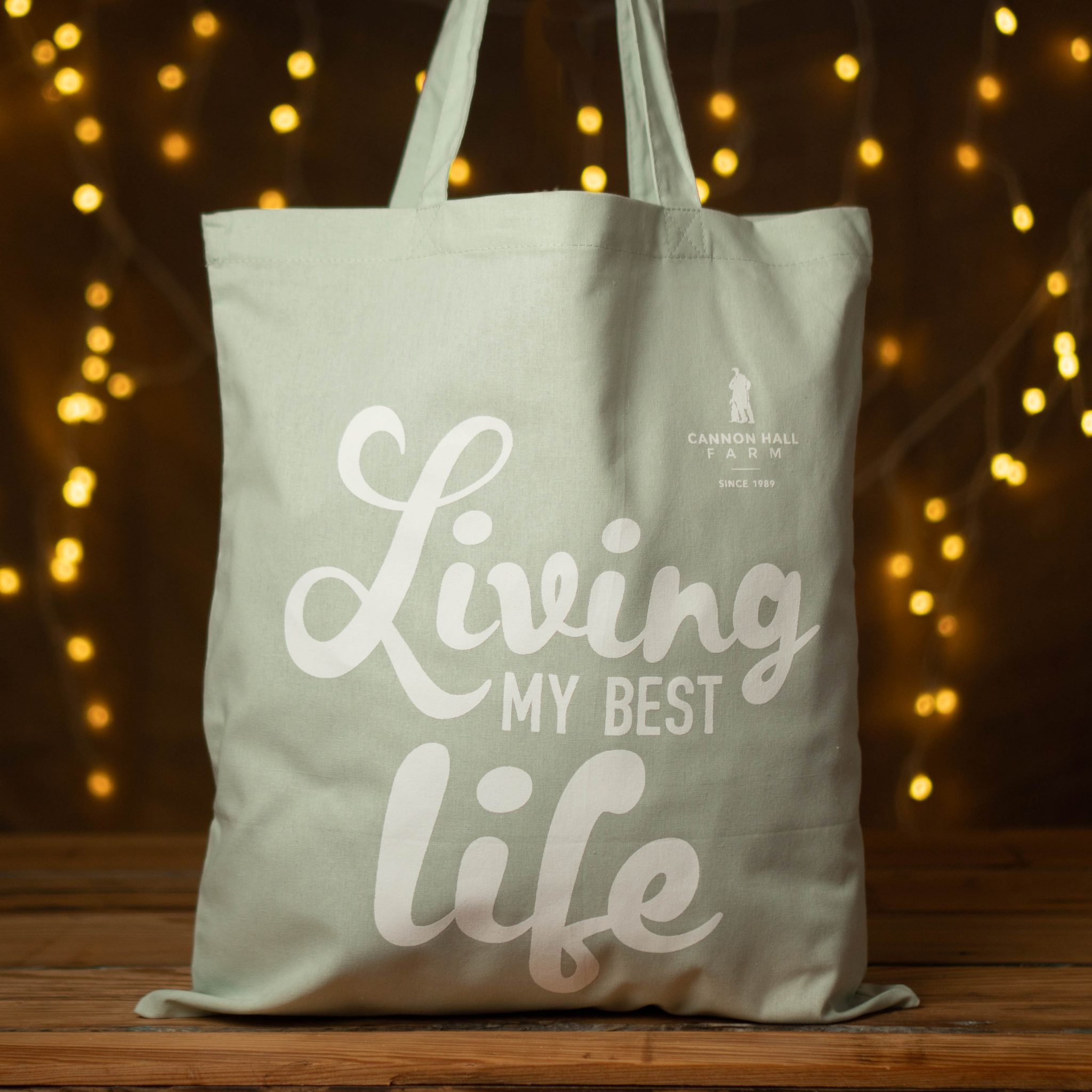 Living My Best Life Pastel Tote Shopper Bag - Limited Edition ...