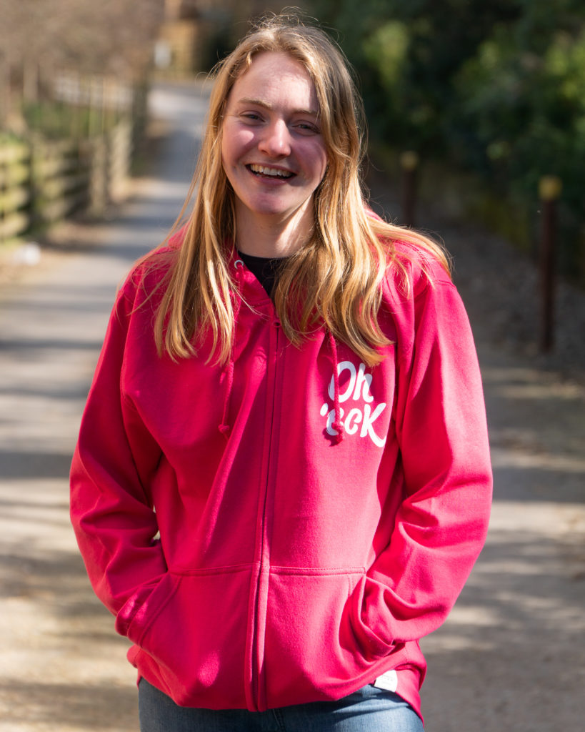 Zip Up Oh ‘Eck Unisex Logo Hoodie | Official Cannon Hall Farm Merchandise