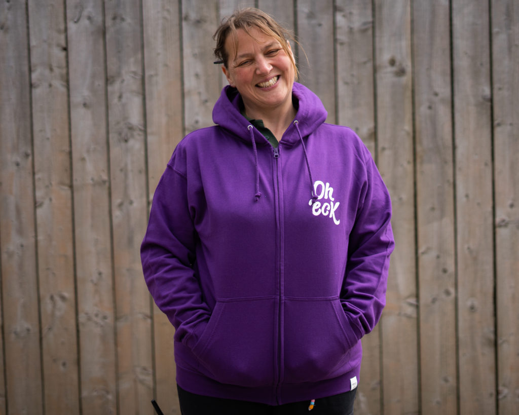 Zip Up Oh ‘Eck Unisex Logo Hoodie | Official Cannon Hall Farm Merchandise