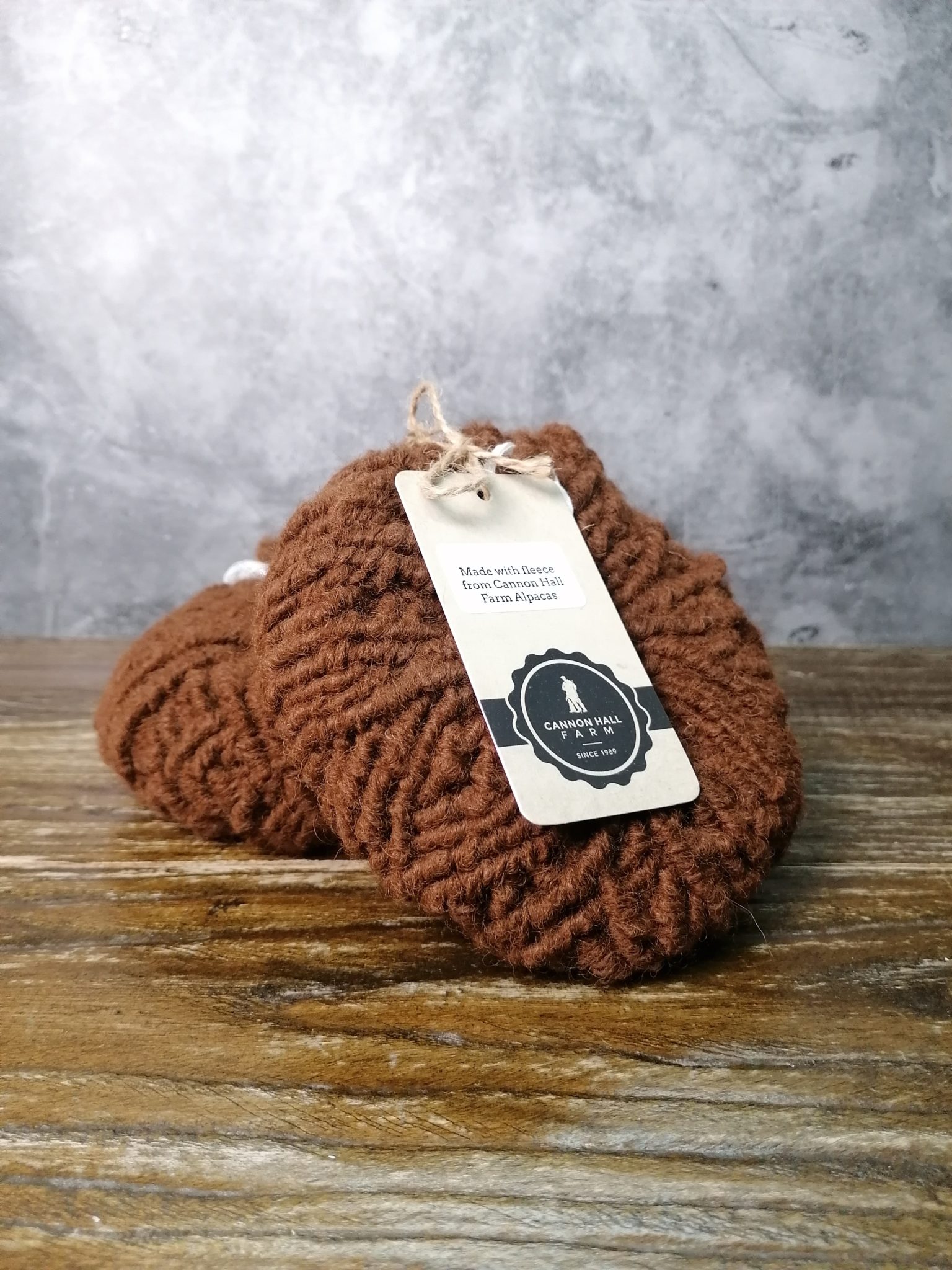 Core Spun Chunky Alpaca Knitting Yarn - from Cannon Hall Farm Alpacas ...