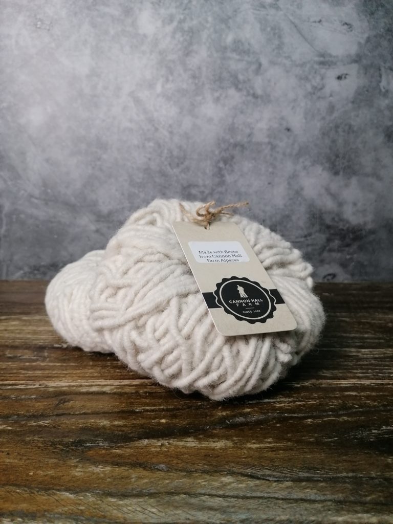 Core Spun Chunky Alpaca Knitting Yarn - from Cannon Hall Farm Alpacas ...