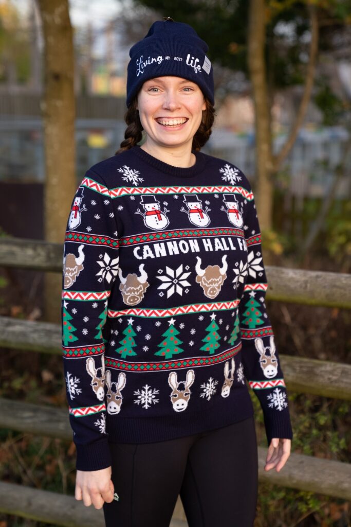 Cannon Hall Farm Knitted Christmas Jumper | Official Cannon Hall Farm ...
