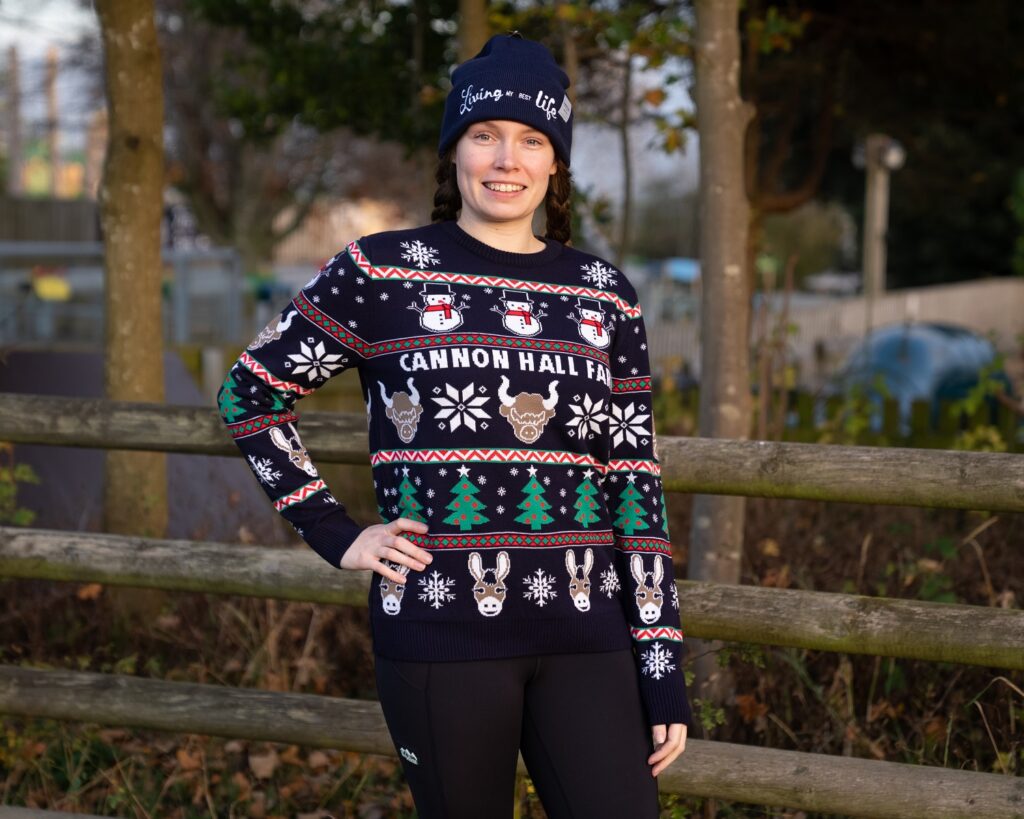 Cannon Hall Farm Knitted Christmas Jumper | Official Cannon Hall Farm ...