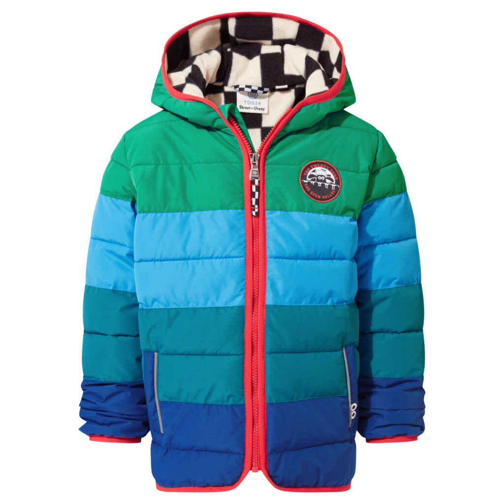 TOG24 Zulu Kids Shaun the Sheep Jacket | Official Cannon Hall Farm Merchandise